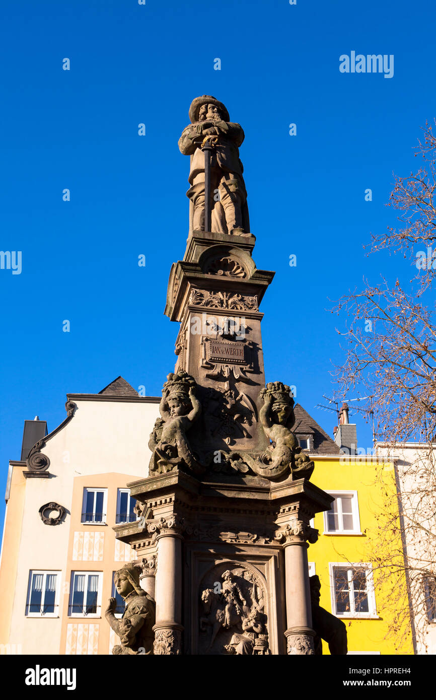 Jan von werth denkmal monument hi-res stock photography and images - Alamy
