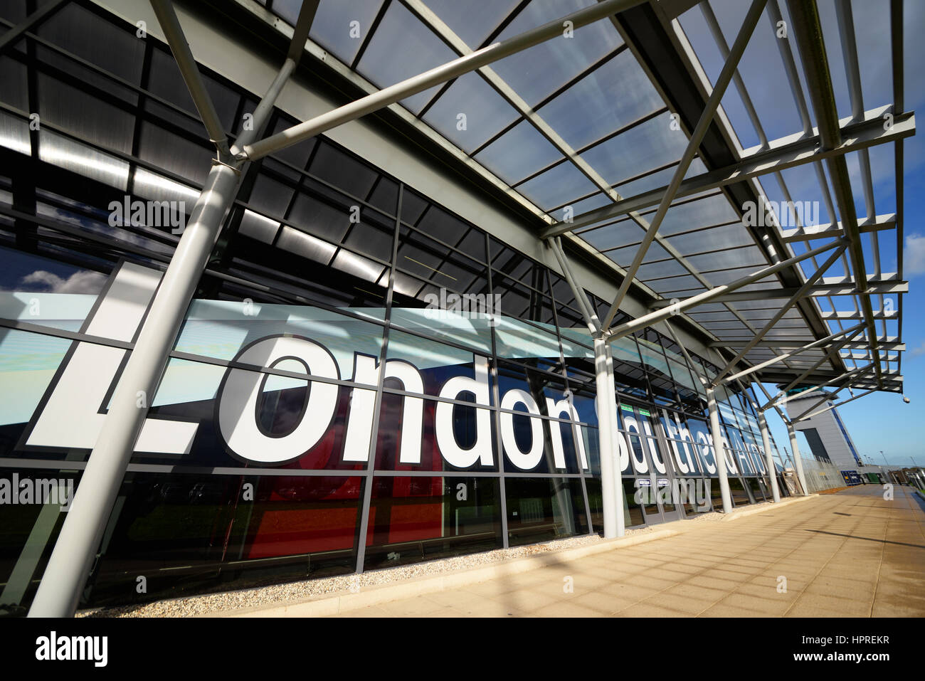 London Southend Airport terminal building, Southend on sea, Essex, UK ...