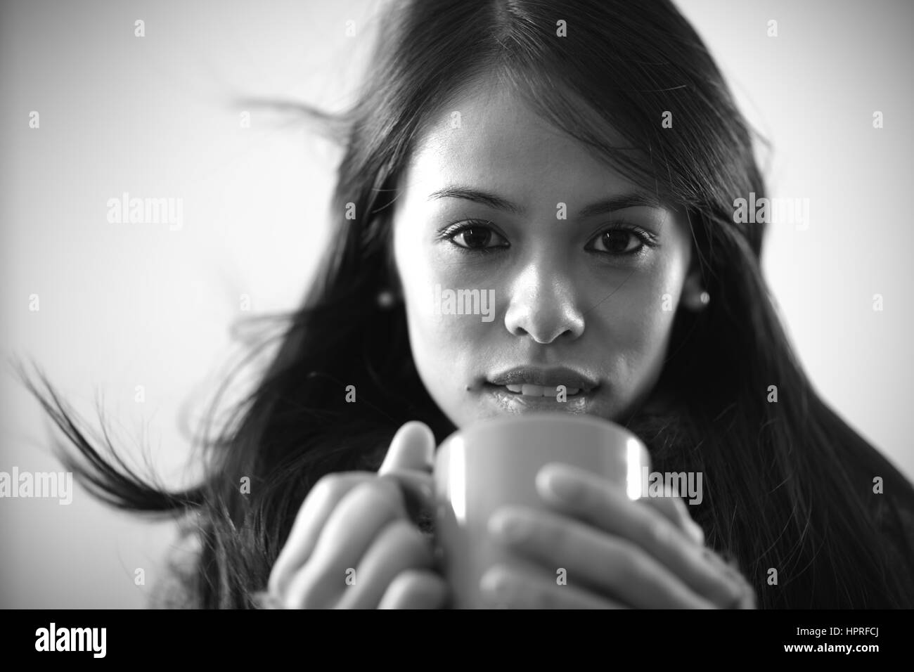 Beautiful beverage Black and White Stock Photos & Images - Alamy