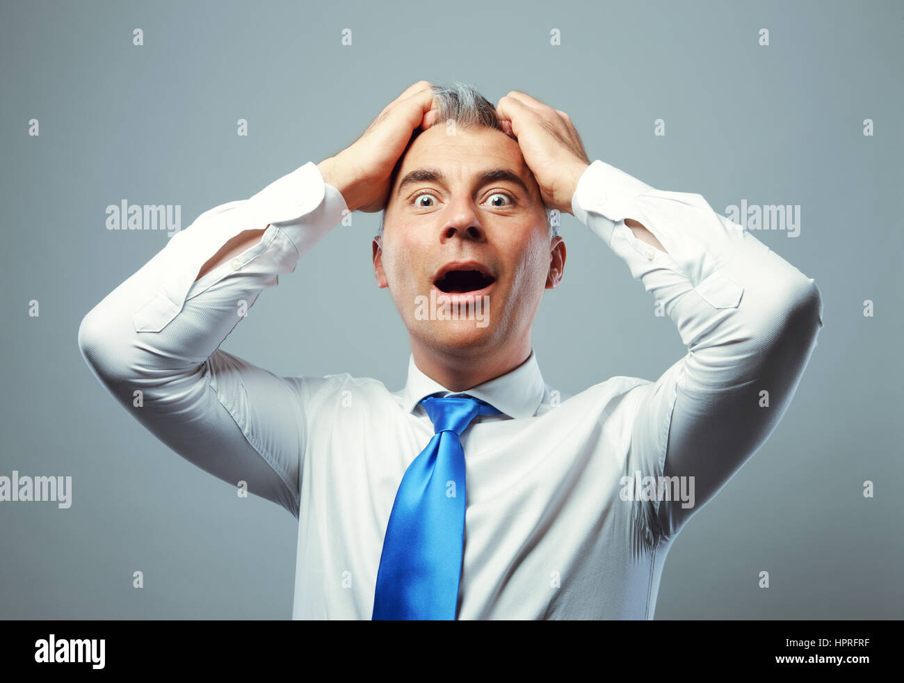 Portrait frustrated middle aged businessman hi-res stock photography ...
