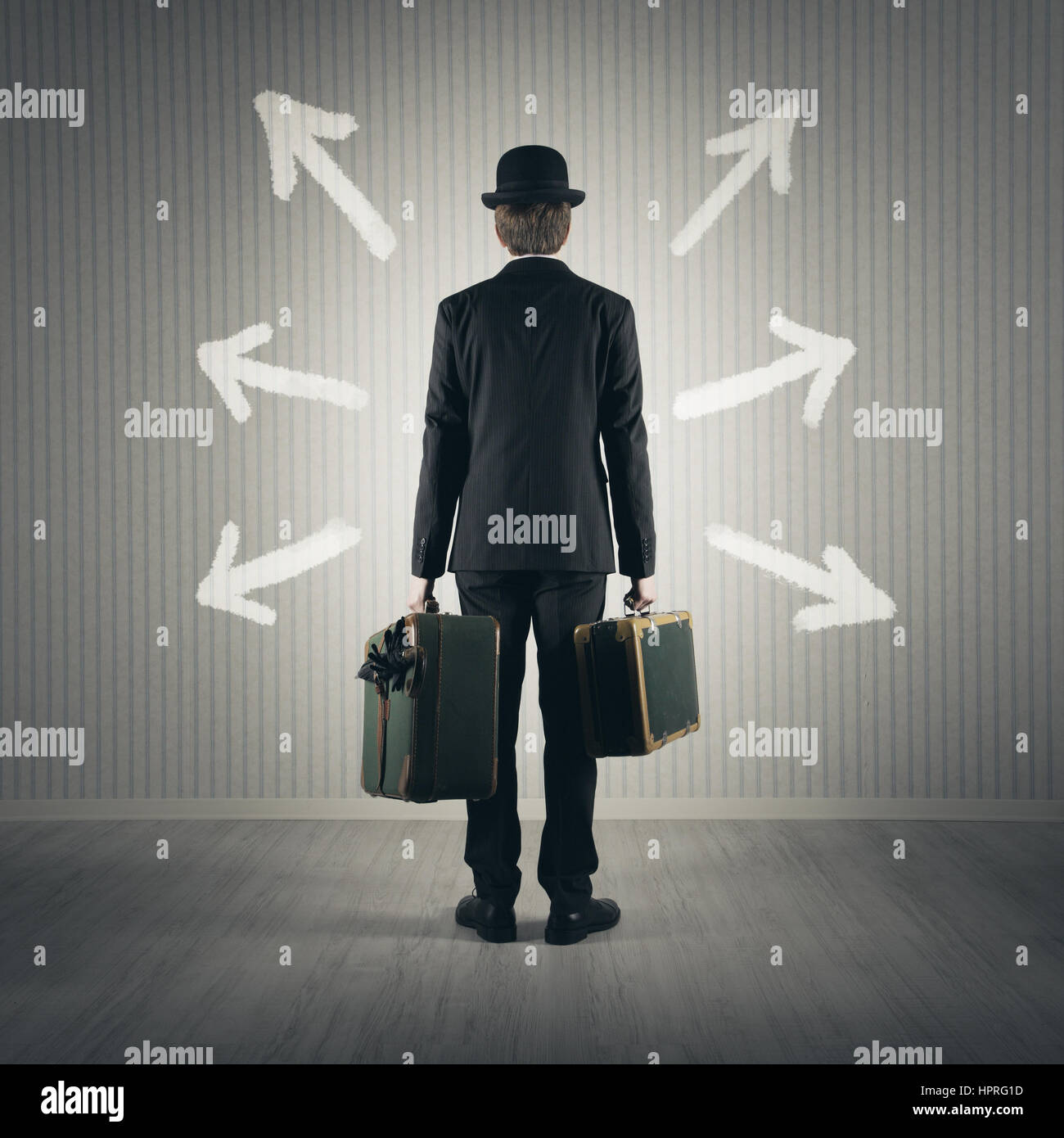 Confused old man indoors hi-res stock photography and images - Alamy