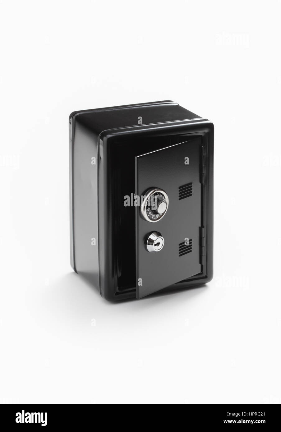 Safe deposit box with number combination lock Stock Photo - Alamy