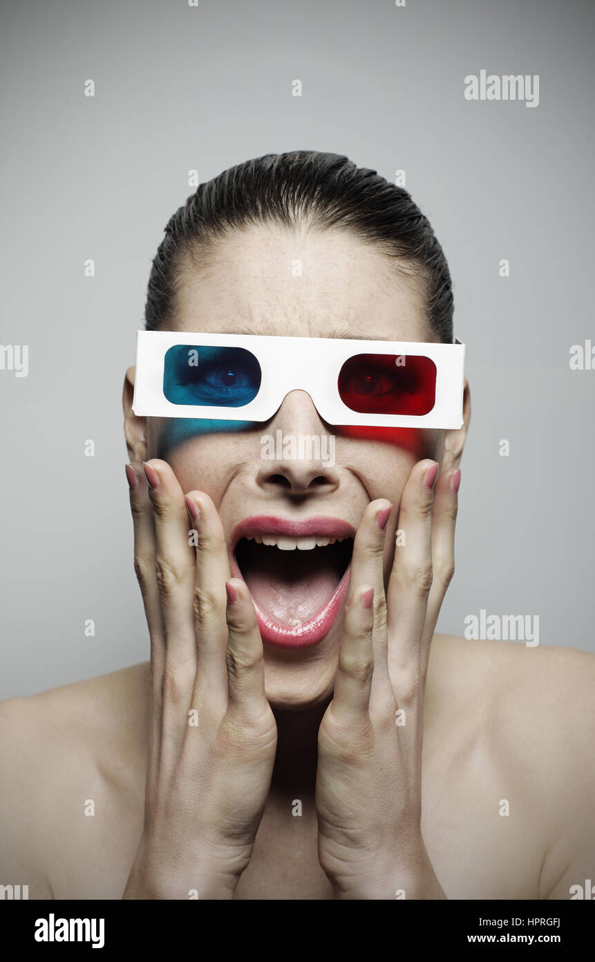 Cinema 3d scream hi-res stock photography and images - Alamy