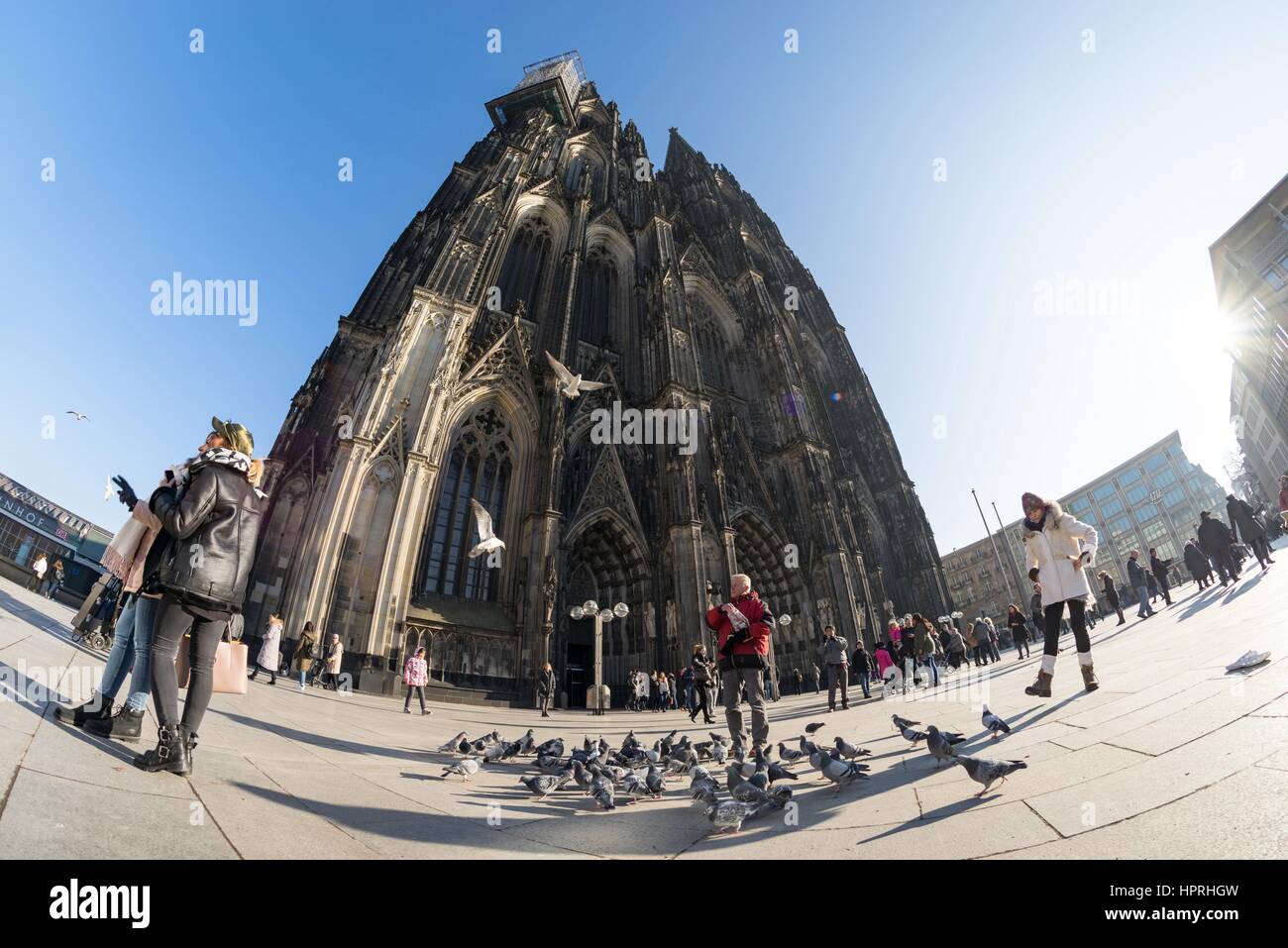 Germany: Front side of Cologne Cathedral (Kölner Dom). Photo from 22 ...
