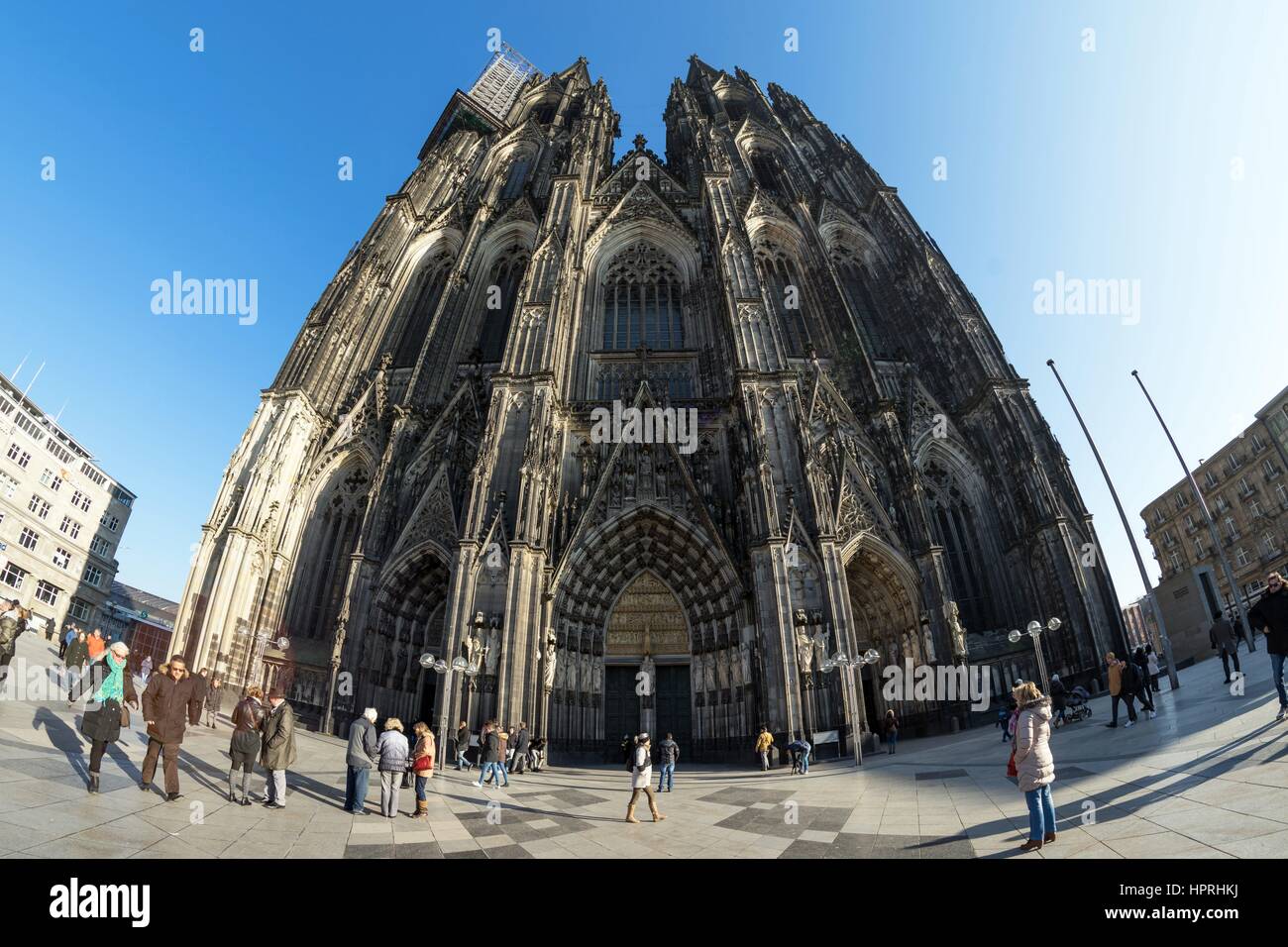 Germany: Front side of Cologne Cathedral (Kölner Dom). Photo from 22 ...