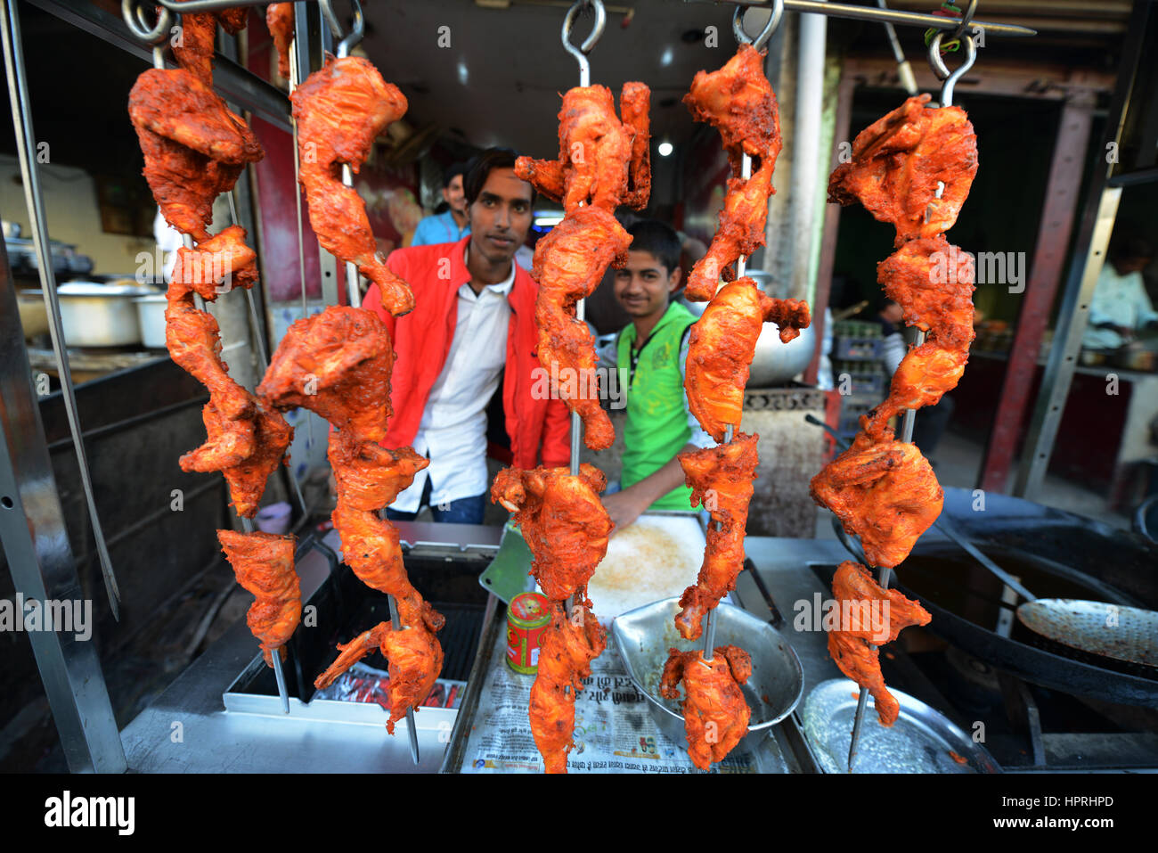 Tandoori chicken india hi-res stock photography and images - Alamy