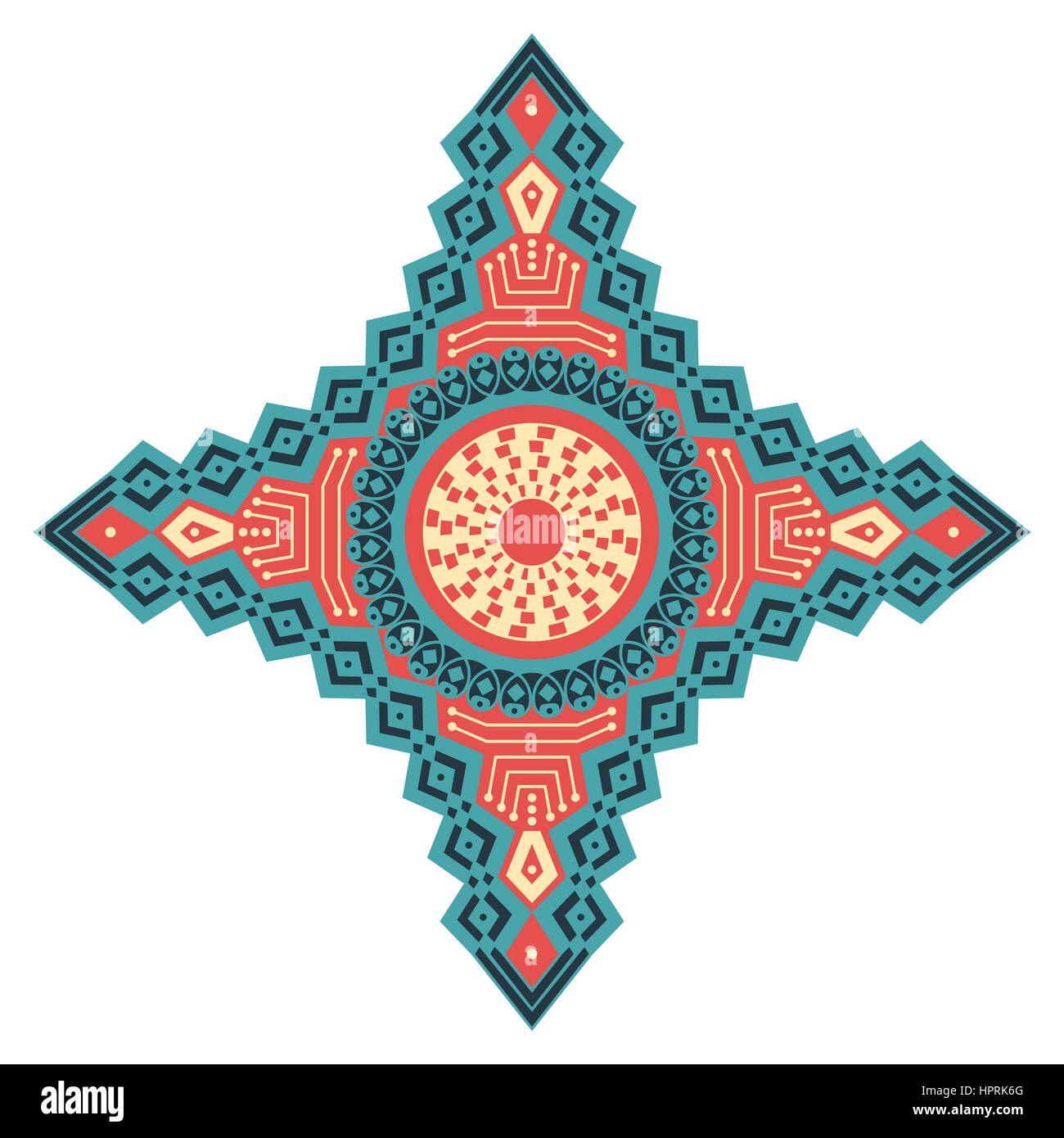 Colorful ethnic pattern. Vector element for design Stock Photo - Alamy