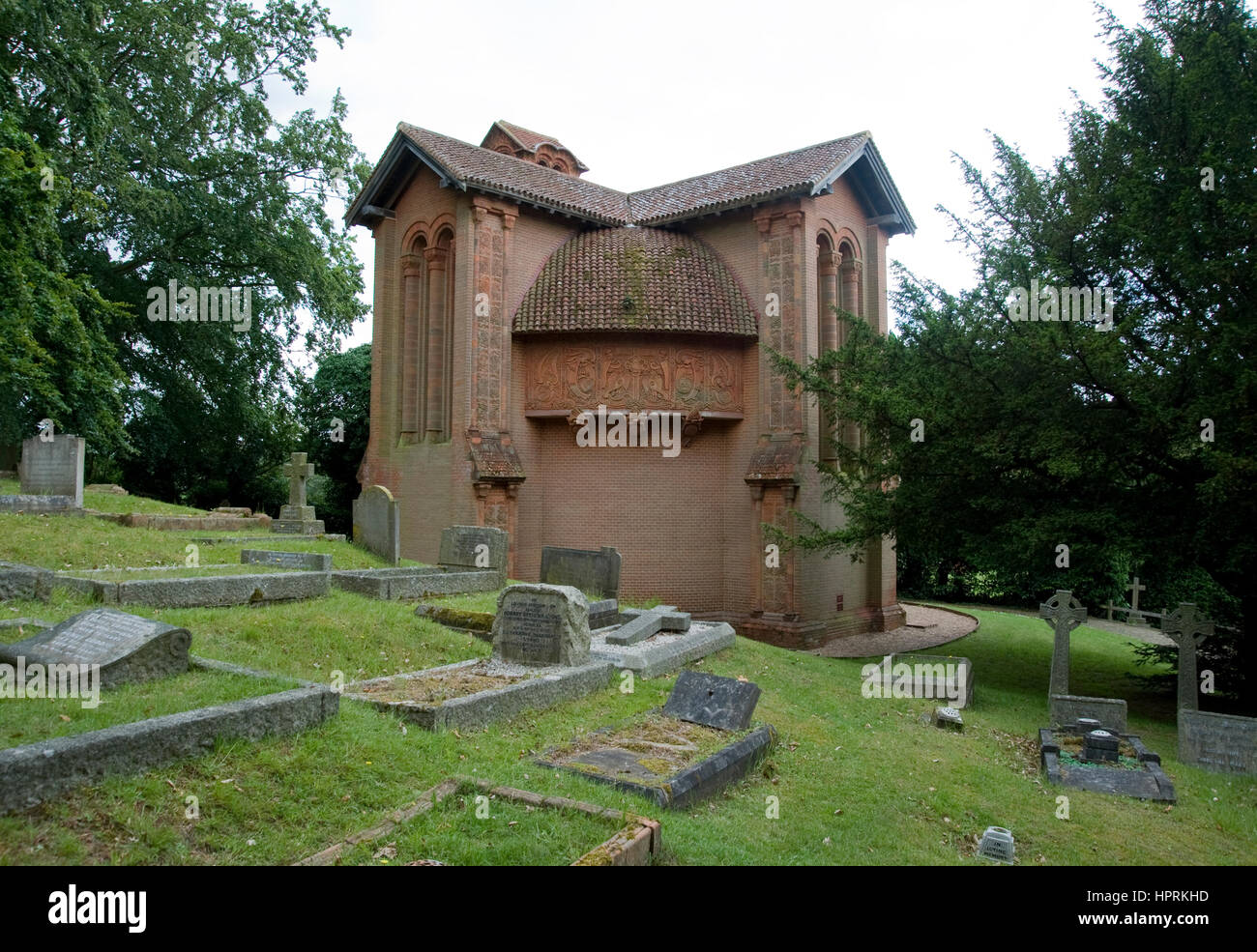 Watts Chapel Compton Surrey Stock Photo - Alamy