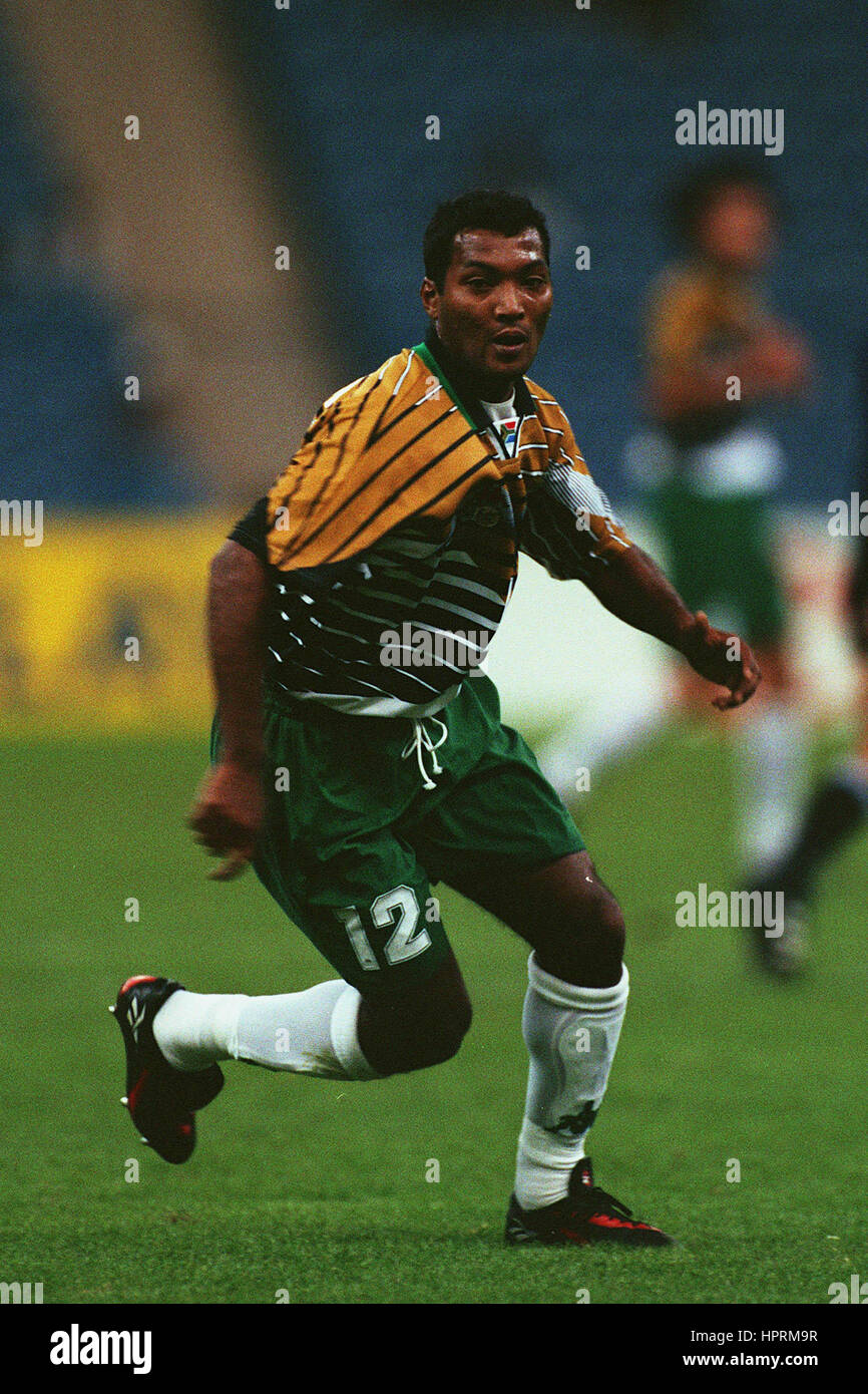 BRENDAN AUGUSTINE SOUTH AFRICA & LASK LINZ 08 January 1998 Stock Photo ...