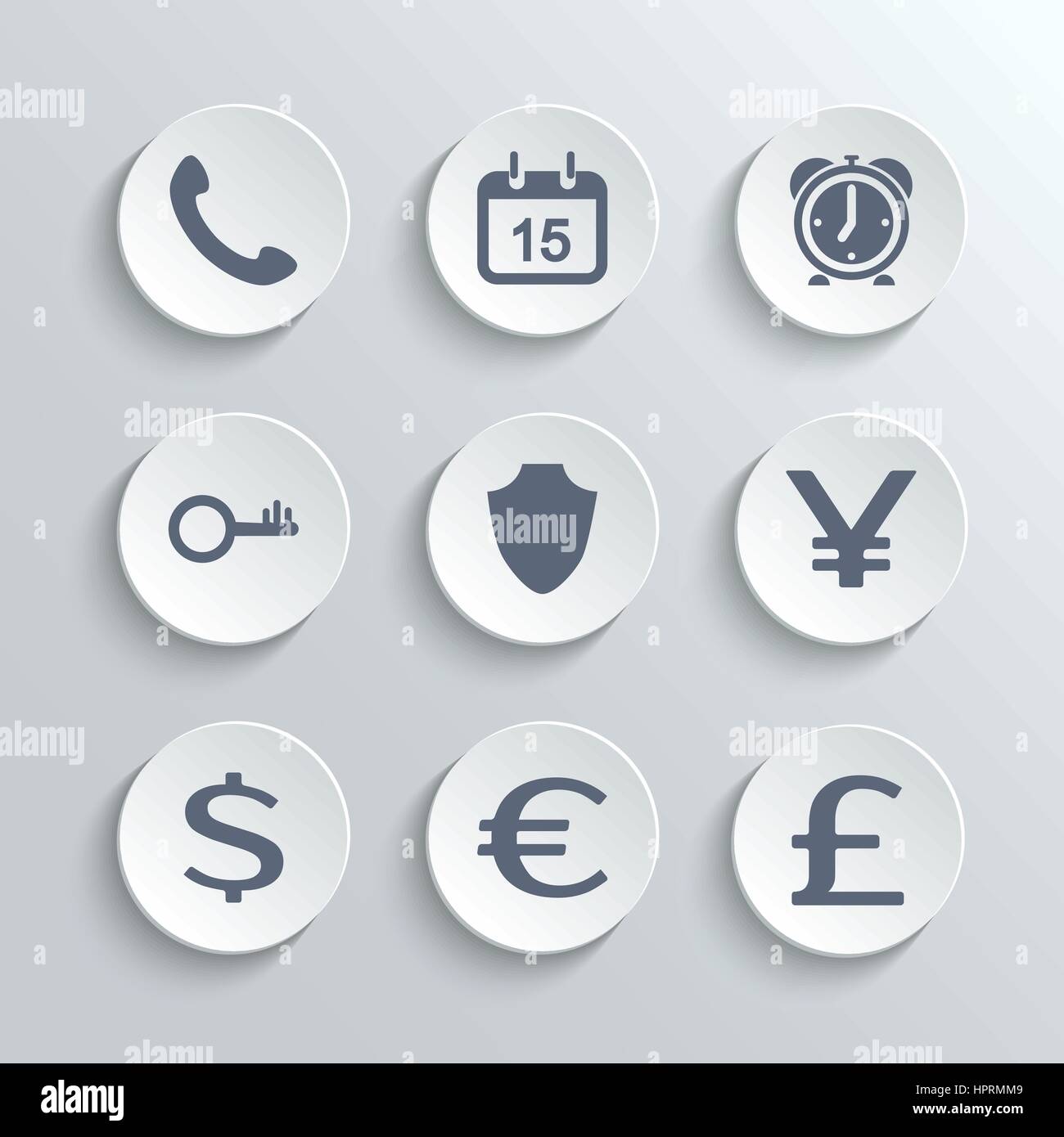 Calendar pound Stock Vector Images - Alamy