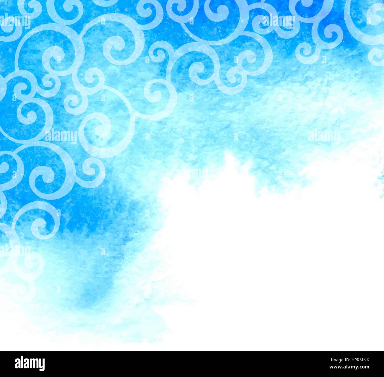 Watercolor ink ornate design hi-res stock photography and images - Alamy