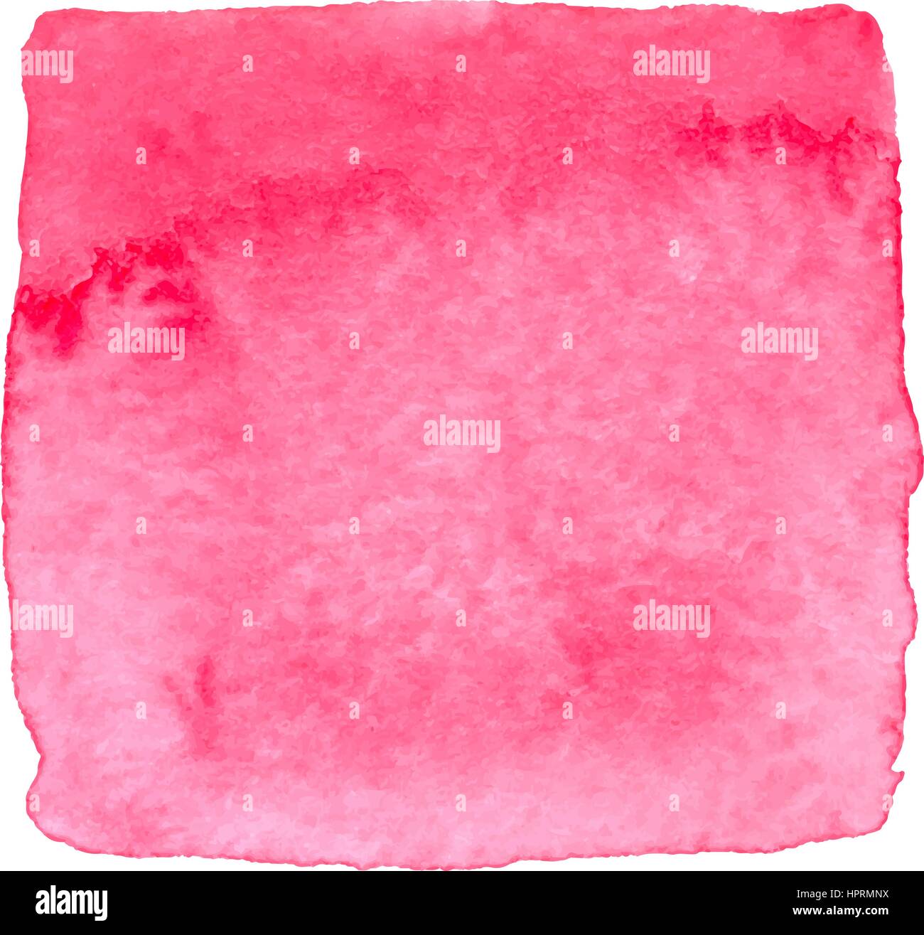 Vector pink watercolor square stain isolated on white background Stock ...