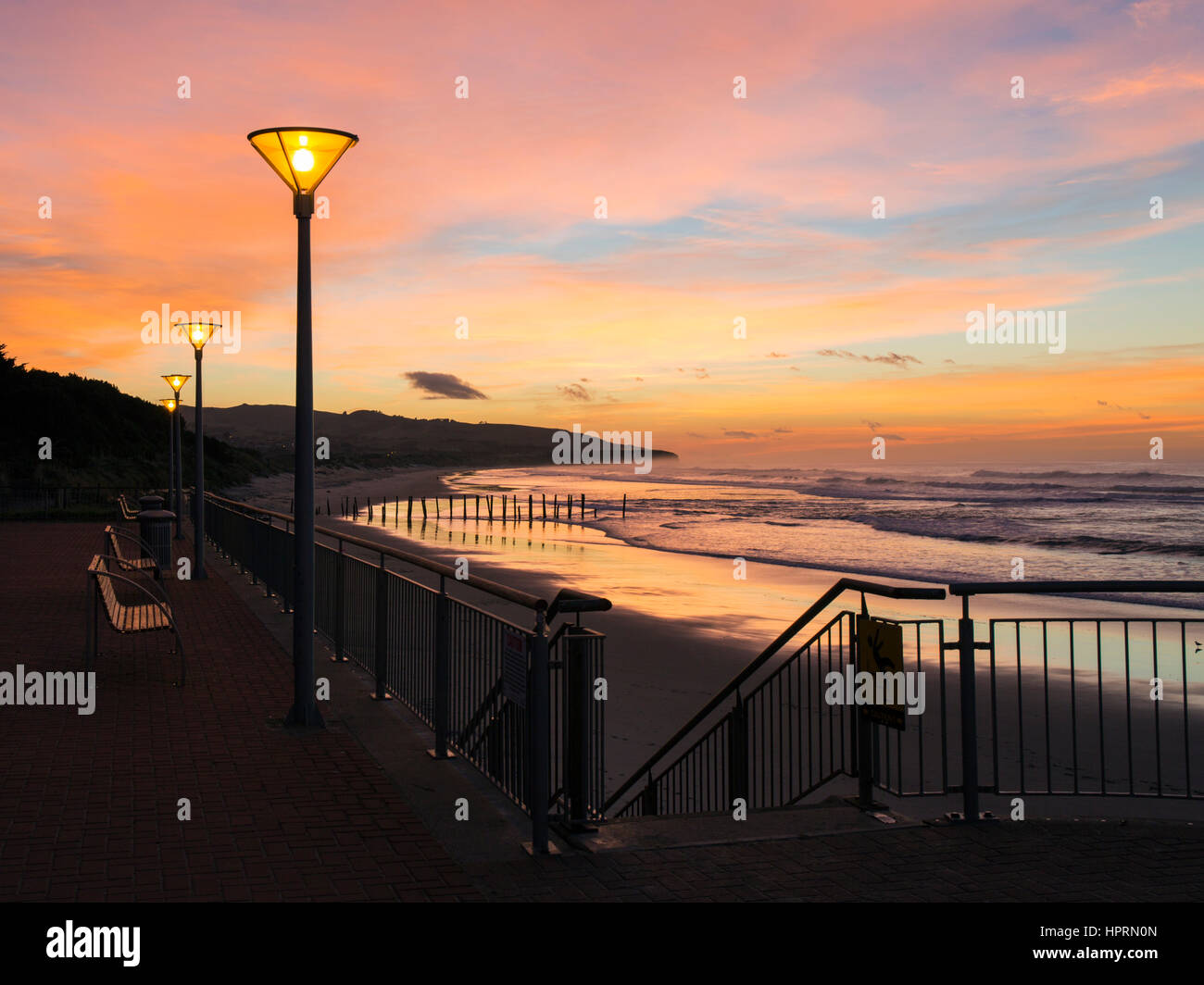 Dunedin beach at st clair hi-res stock photography and images - Alamy