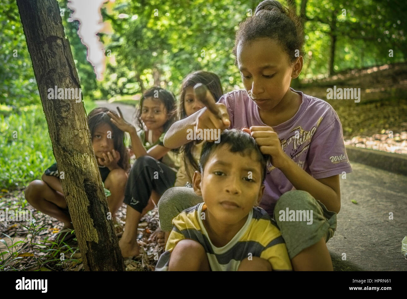 Life on Banda islands Stock Photo - Alamy
