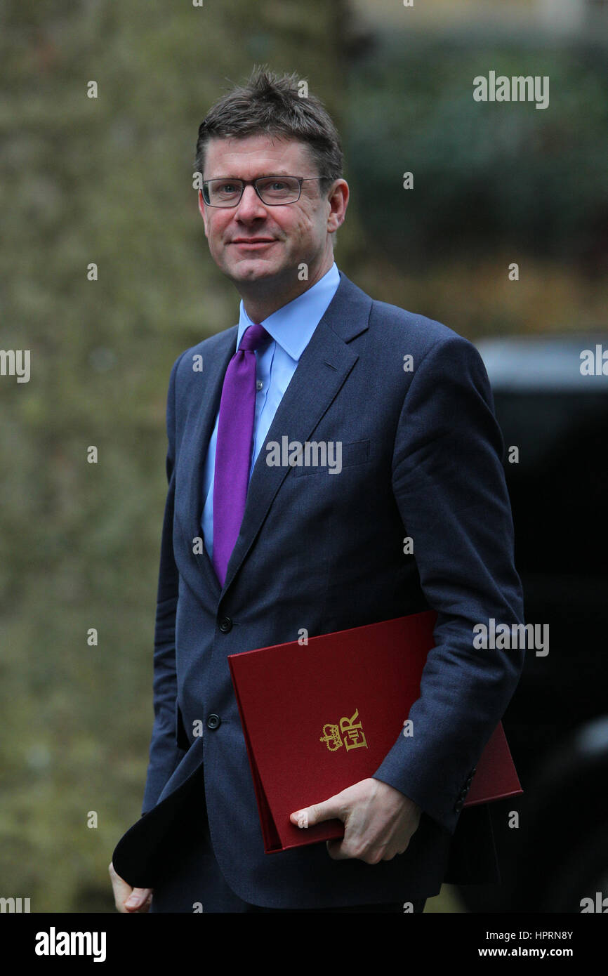 LONDON - FEB 21, 2017: Greg Clark MP Secretary of State for Business ...