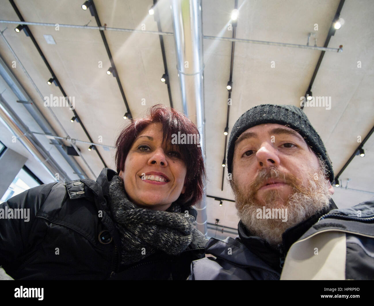 One man and one woman hi-res stock photography and images - Alamy
