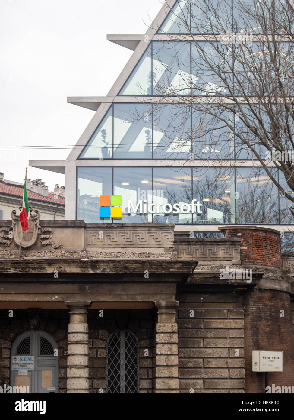 Microsoft House in Milan, Italy at Fondazione Giacomo Feltrinelli in ...