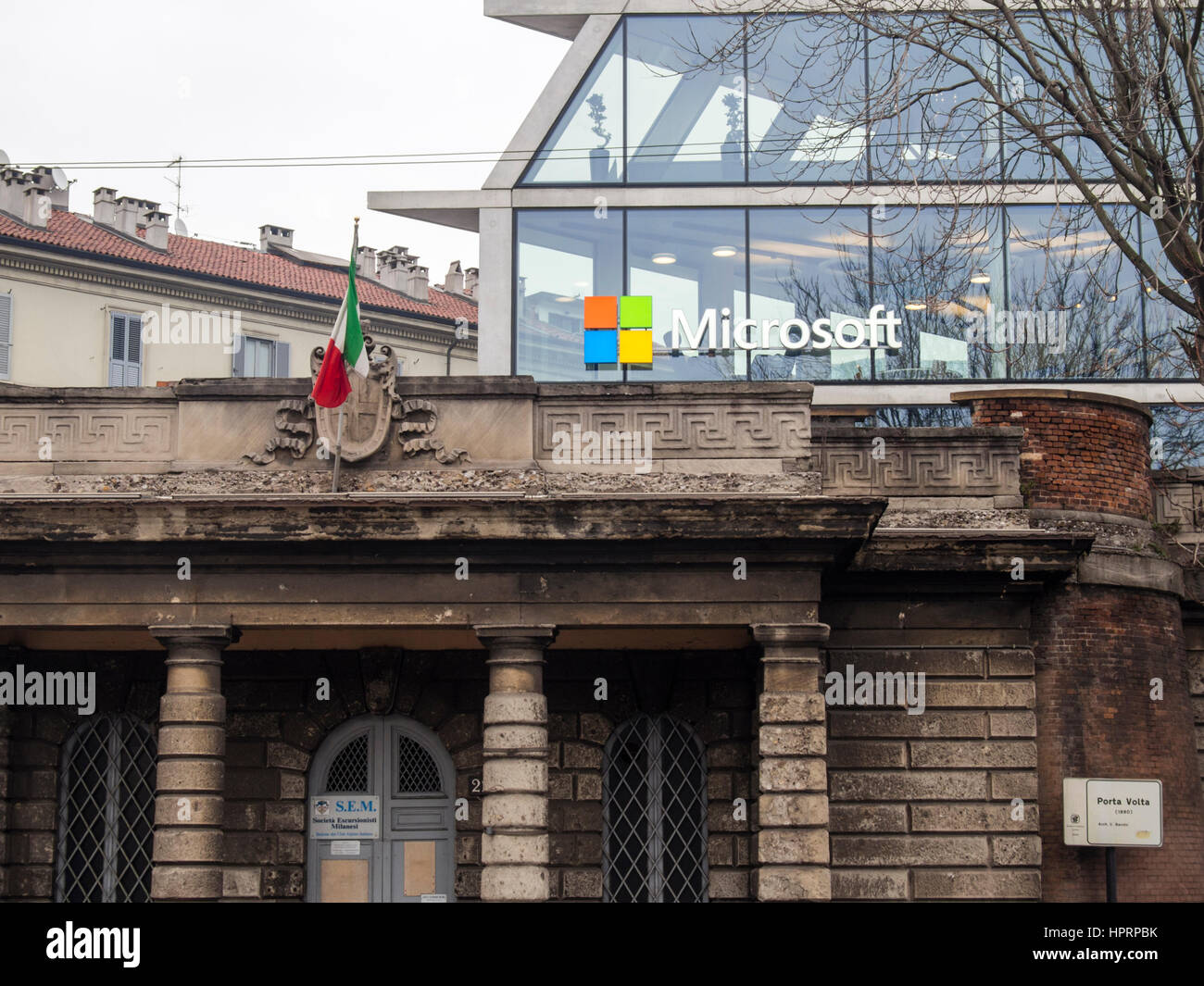 Microsoft House in Milan, Italy at Fondazione Giacomo Feltrinelli in ...