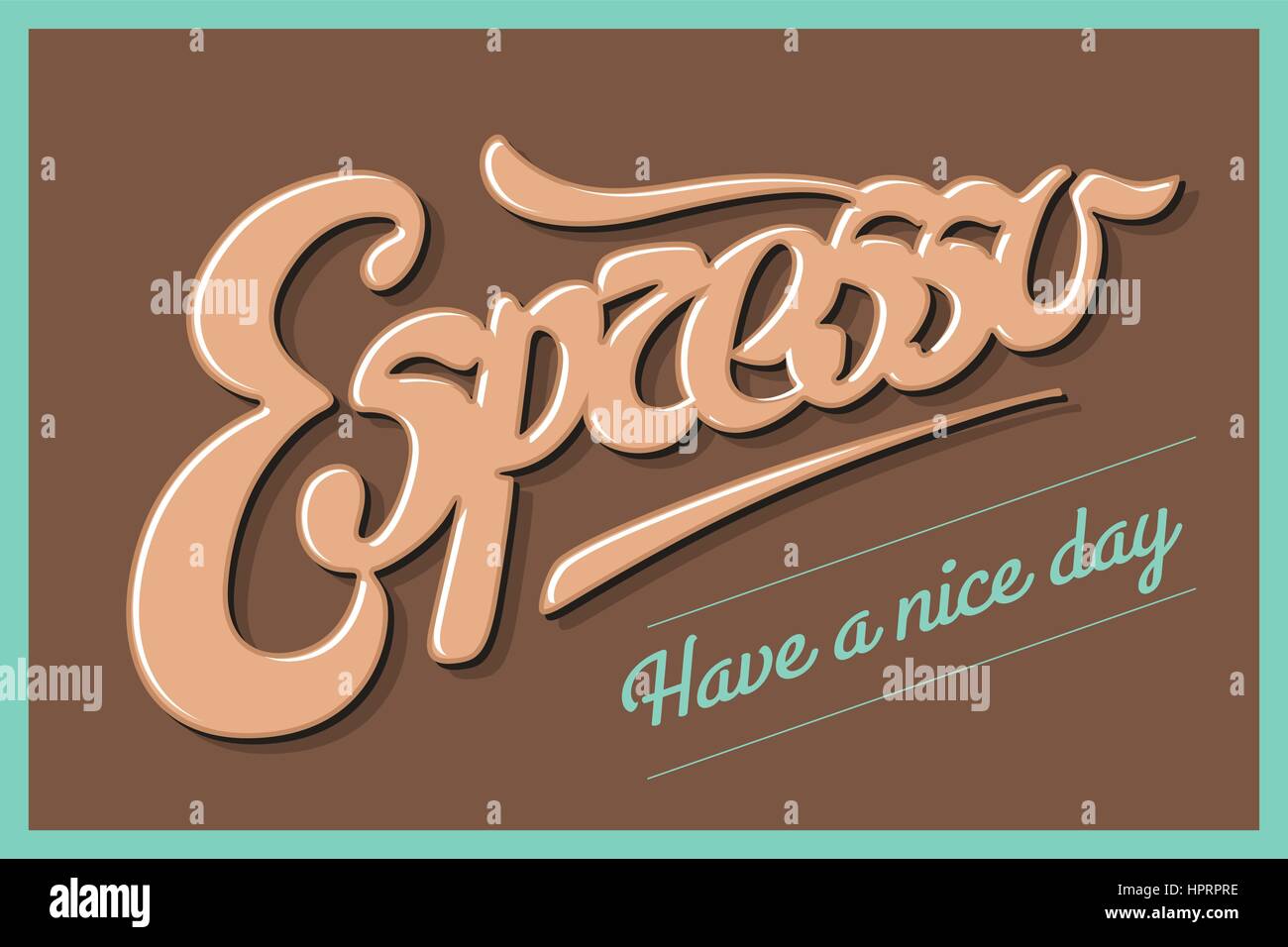 Hand drawn coffee art Stock Vector Images - Alamy