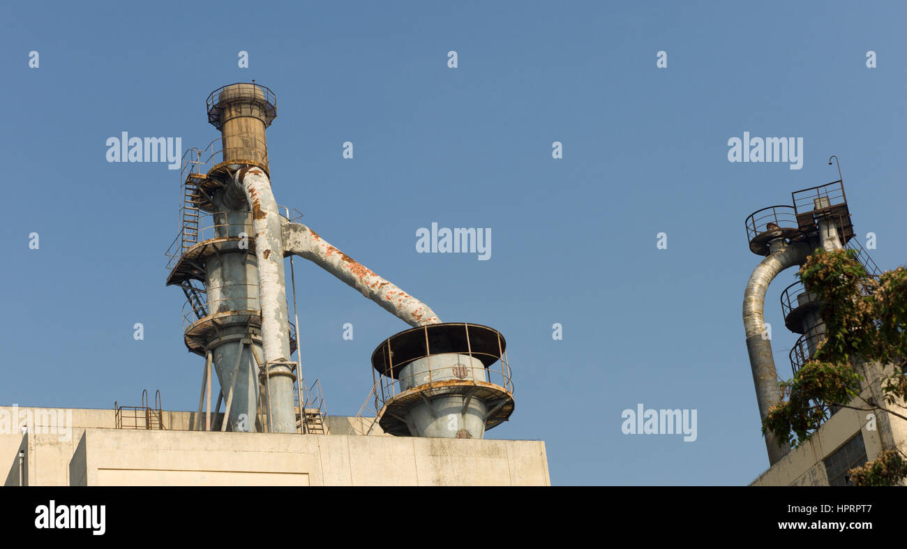 Derelict factories in 798 district, Beijing, China Stock Photo - Alamy