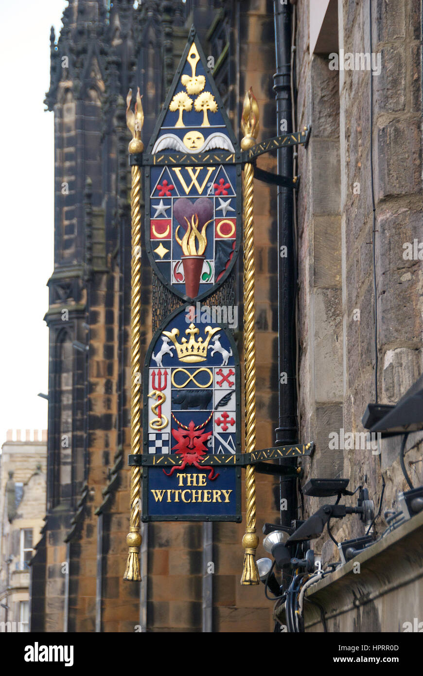 The Witchery in The Royal Mile in Edinburgh, Scotland Stock Photo - Alamy