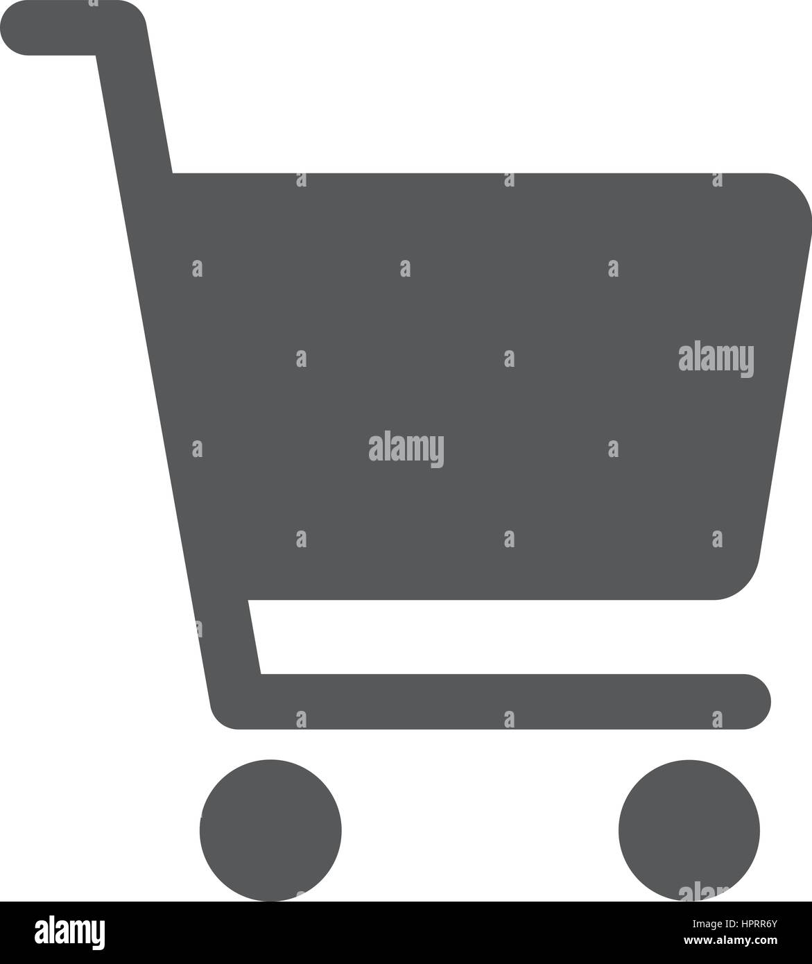 Flat icon of shopping chart Stock Vector Image & Art - Alamy
