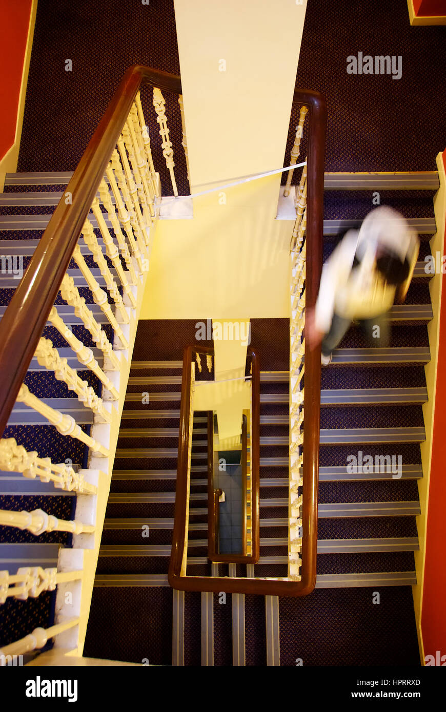 Edinburgh staircase hi-res stock photography and images - Alamy