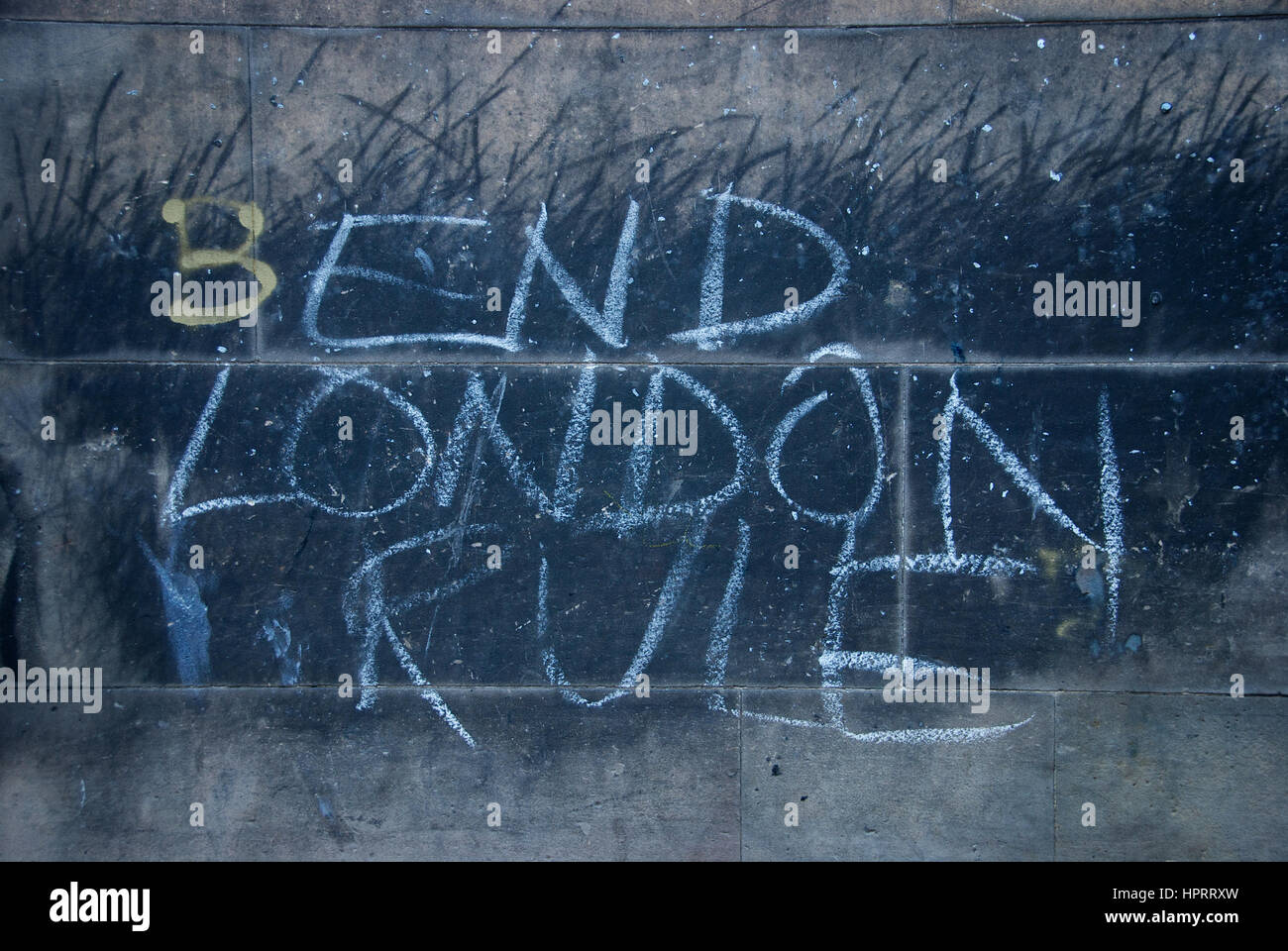 Graffiti in edinburgh hi-res stock photography and images - Alamy
