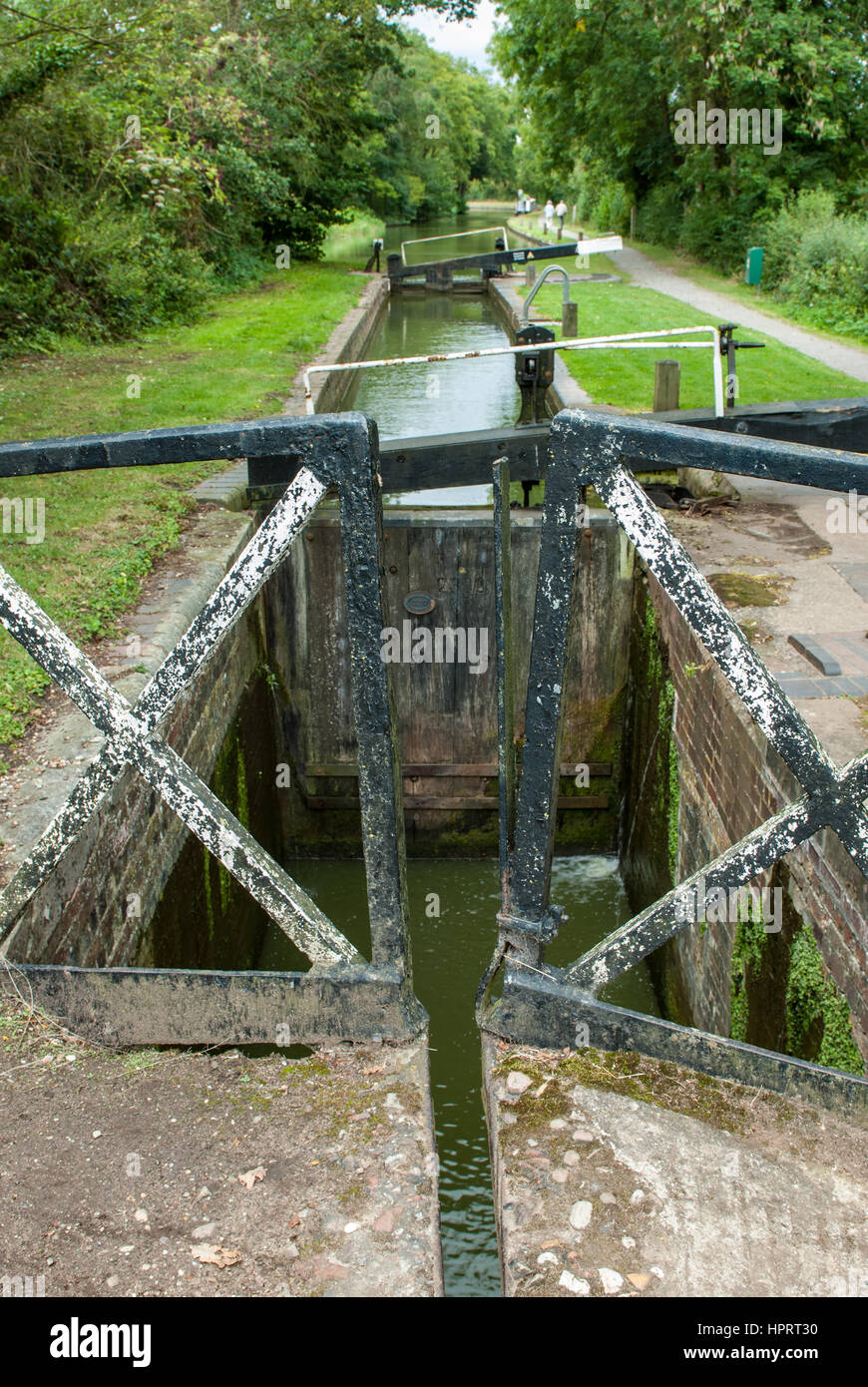 Dicks Lane Lock No 25 (also known as Lapworth Lock 25) Stratford Canal ...