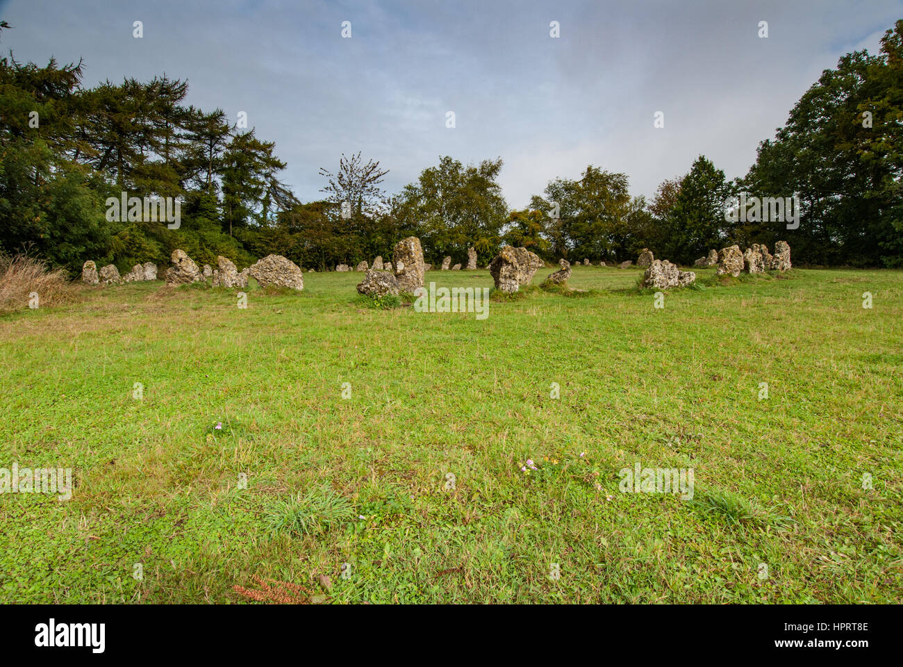 The Kings Stones at Rollright Stones, stone circle. Oxfordshire ...