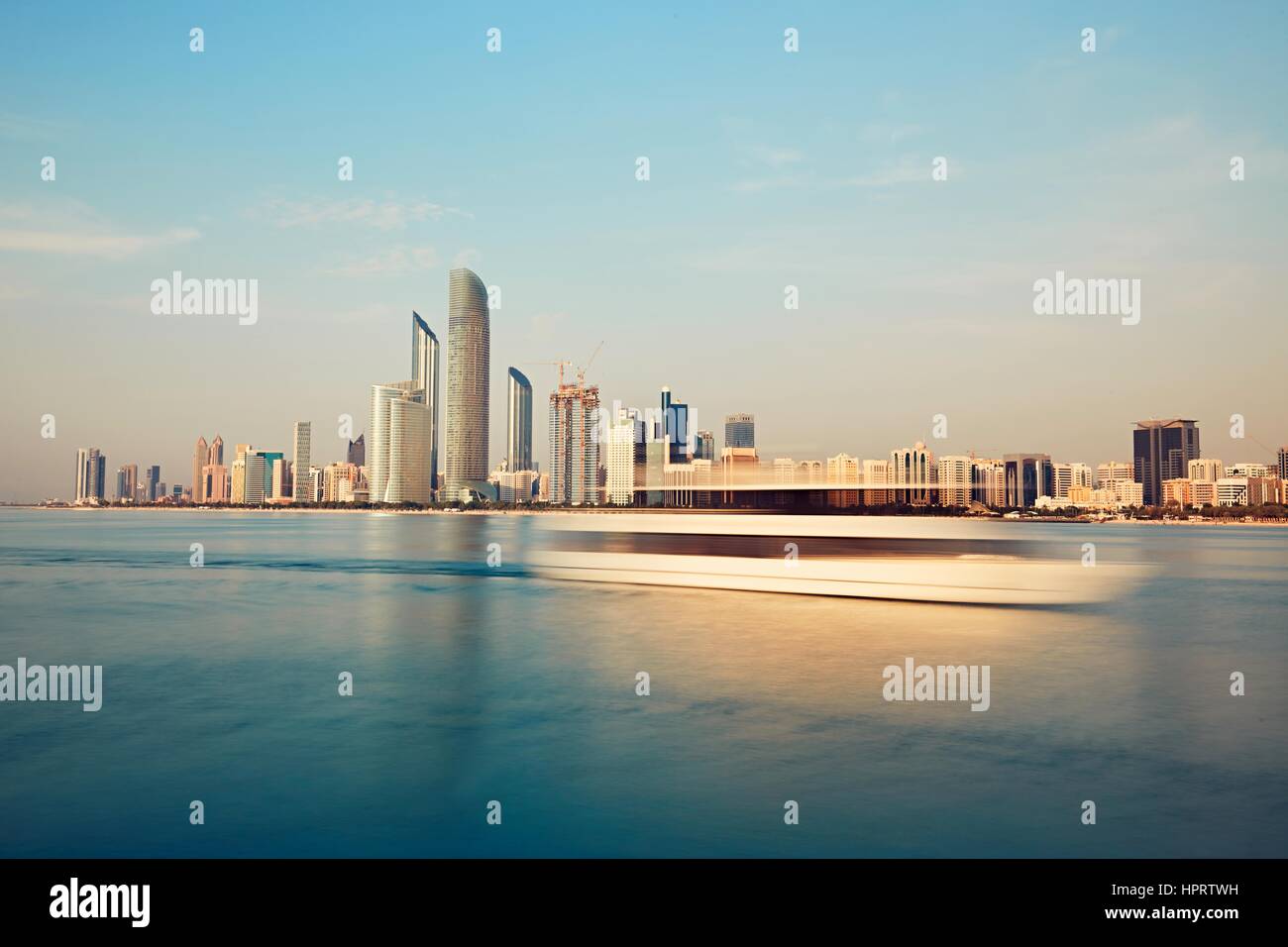 Dhabi skyline hi-res stock photography and images - Alamy
