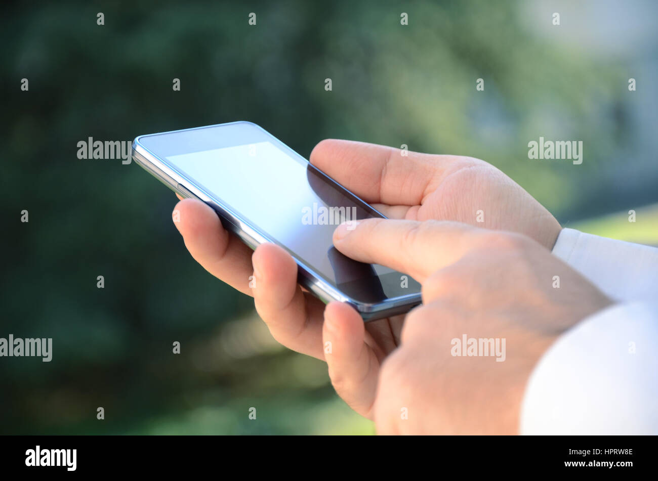 App typing hi-res stock photography and images - Alamy