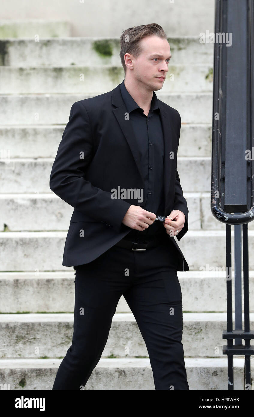 Matthew Scully-Hicks outside Cardiff Crown Court where he appeared ...