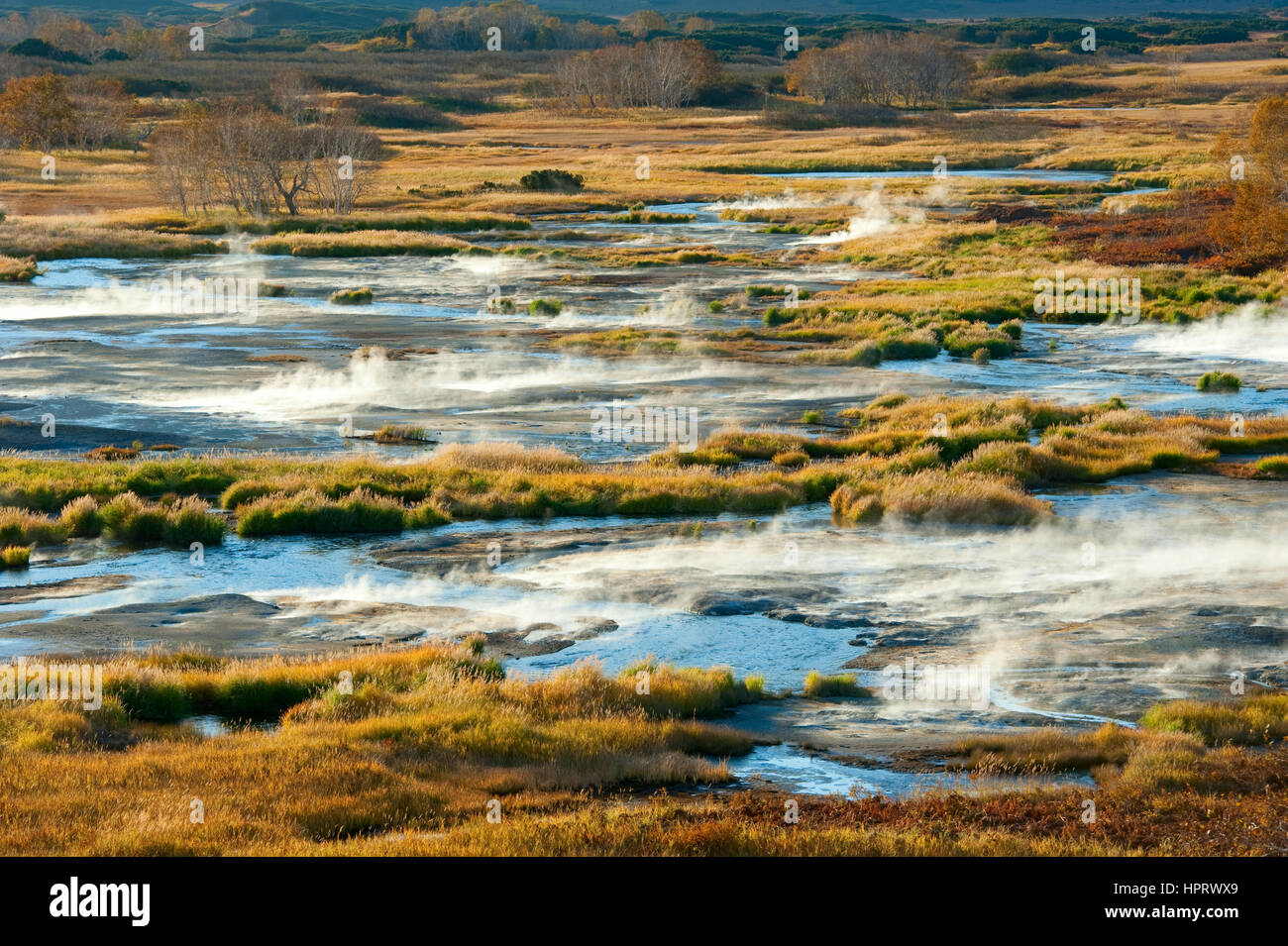 Caldera of volcano Uzon - Kamchatka, Russia Stock Photo - Alamy