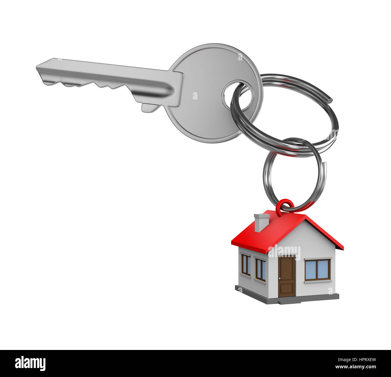 3d white rings hi-res stock photography and images - Alamy