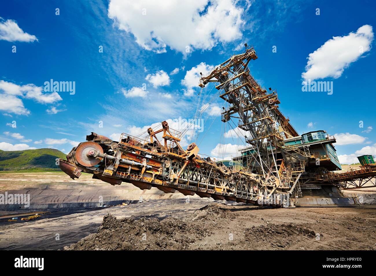 Huge strip mining machinery hi-res stock photography and images - Alamy