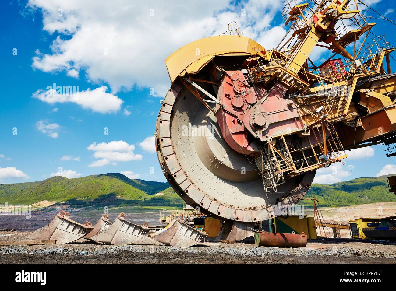 Huge strip mining machinery hi-res stock photography and images - Alamy