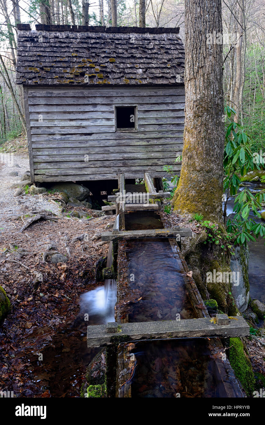 The Reagan Grist Mill, water power, water powered, mills, tub-wheel ...