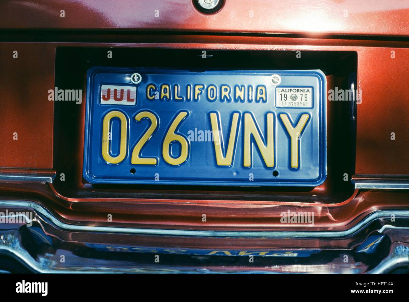 1970 car license hi-res stock photography and images - Alamy