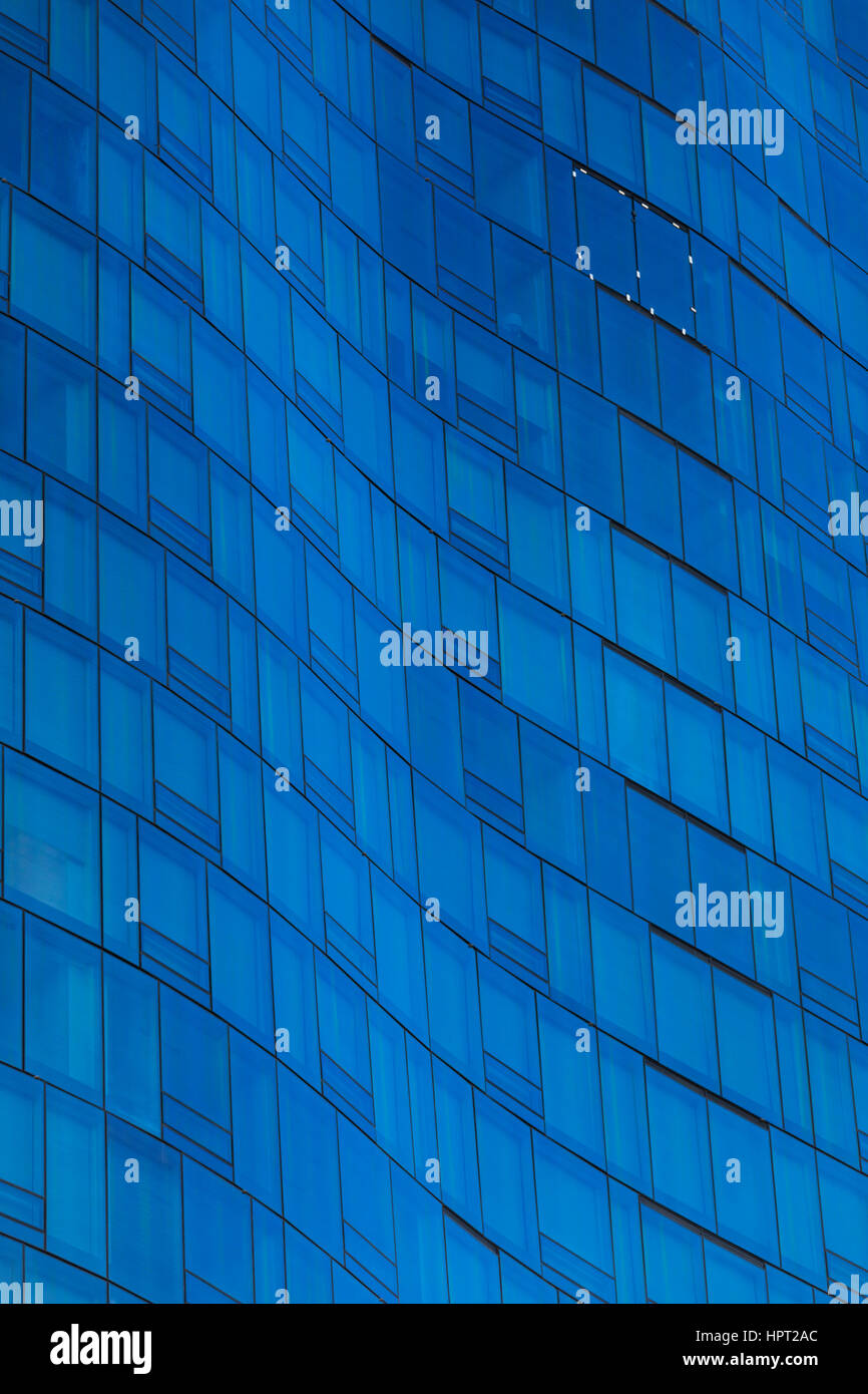 An abstract view of window patterns on a apartment building Stock Photo ...