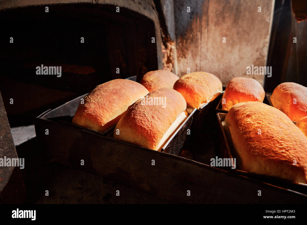 Traditional preparation of bread in the bakery Stock Photo - Alamy