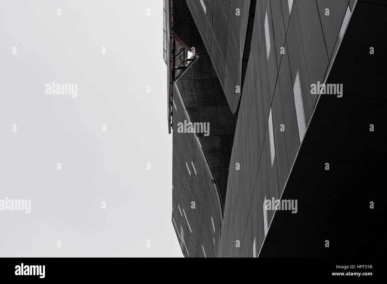 Close-up detail of 41 Cooper Square in East Village, New York Stock ...