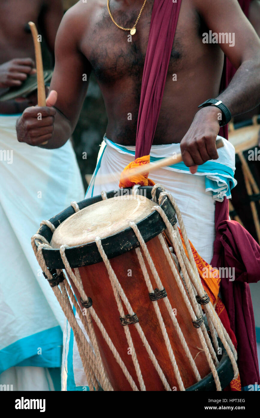 Traditional percussion instrument kerala hi-res stock photography and ...