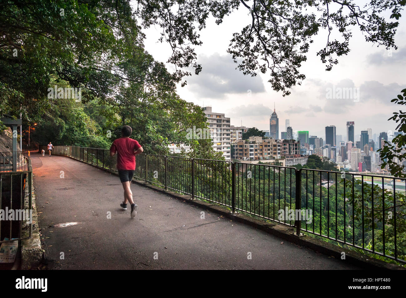 Hong kong wanchai bowen road hi-res stock photography and images - Alamy
