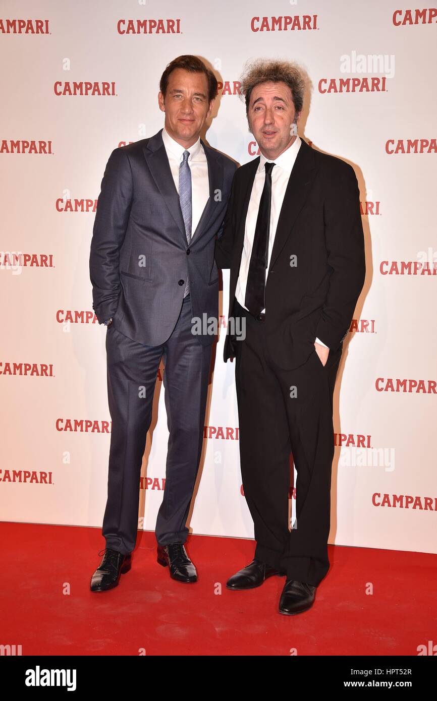 Gala evening for the launch of the Short Movie 'Campari Red Diaries' at ...