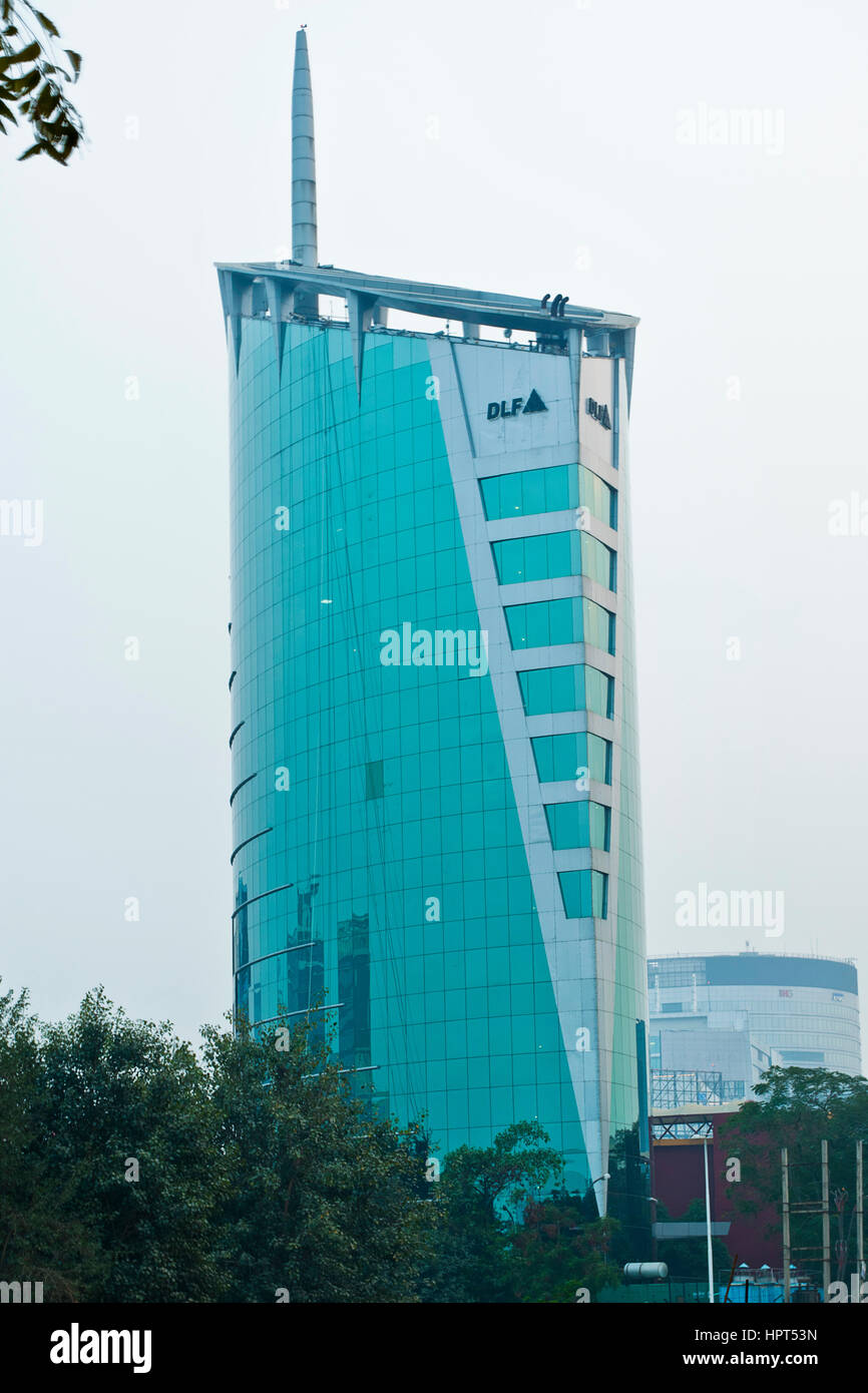 dlf, ship building, gurgaon Stock Photo - Alamy