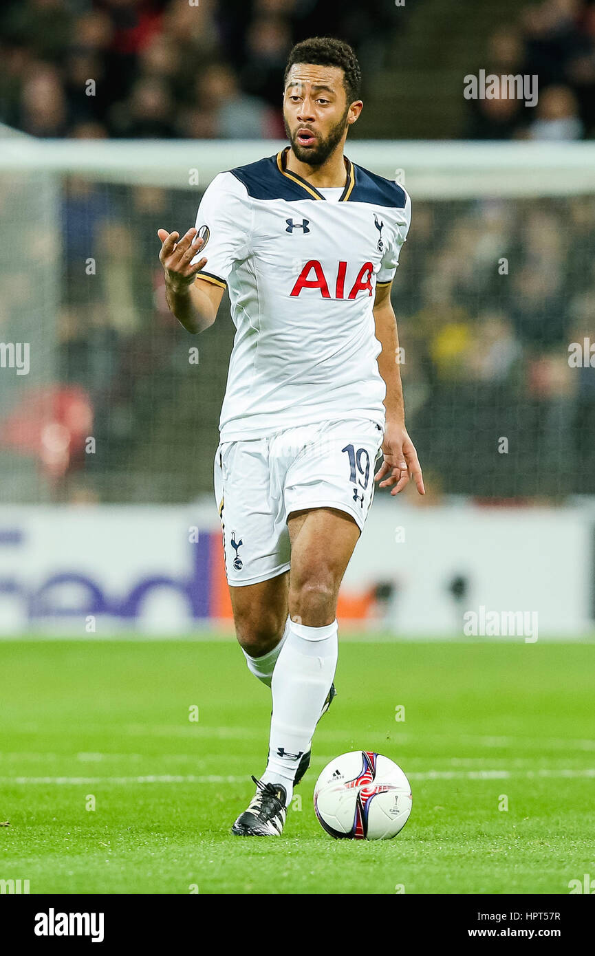 London, UK. 23rd Feb, 2017. Mousa Dembele (Tottenham) Football/Soccer ...