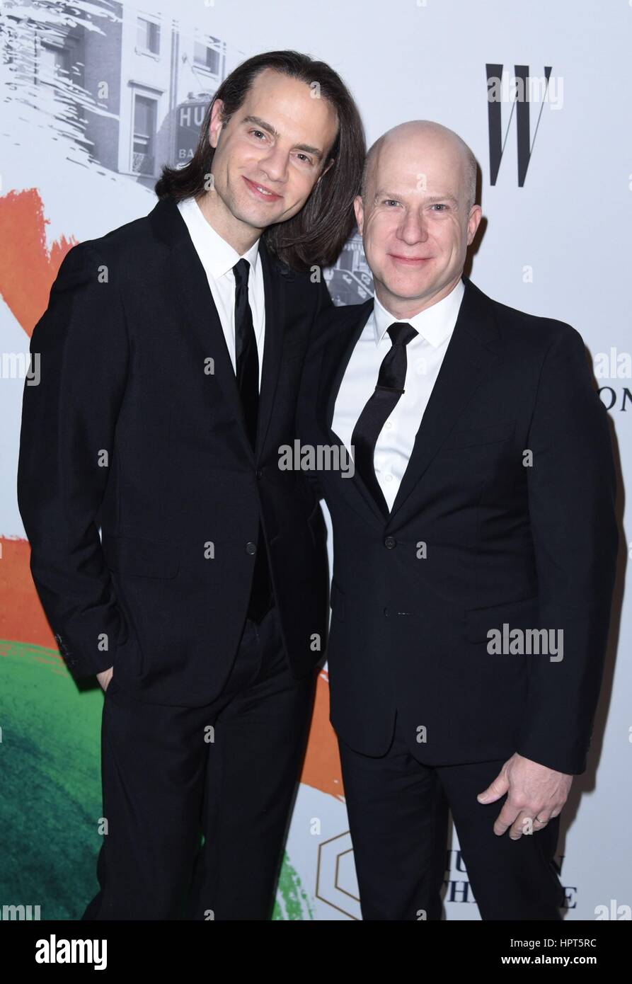 New York, NY, USA. 23rd Feb, 2017. Jordan Roth, Richie Jackson (at ...