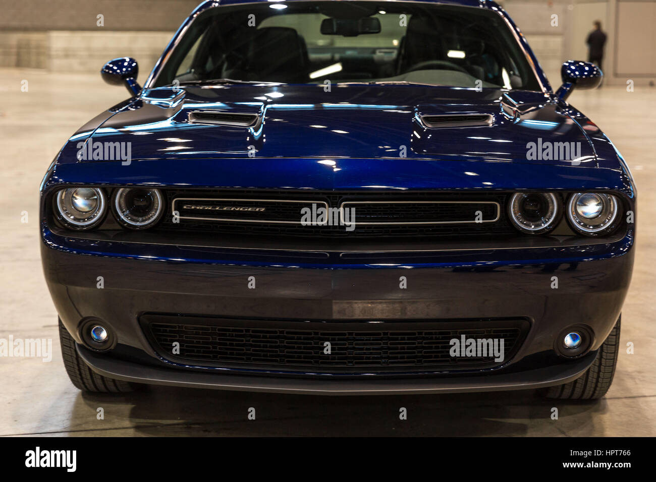 Chicago, IL, USA. 8th Feb, 2017. Front view of the Dodge Challenger at ...