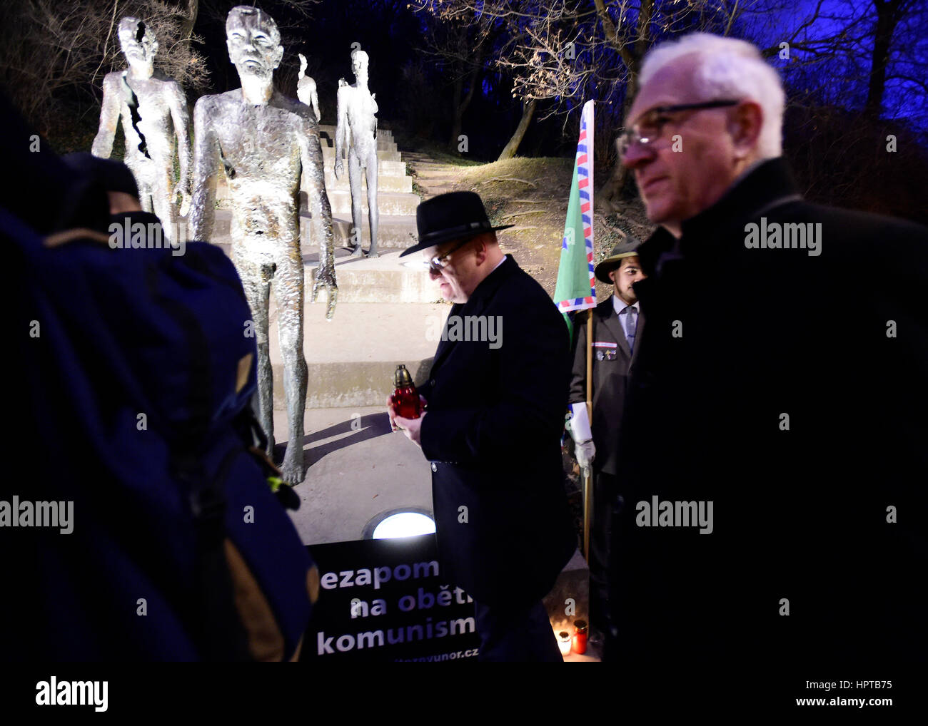 Prague, Czech Republic. 24th Feb, 2017. Science Academy President Jiri ...
